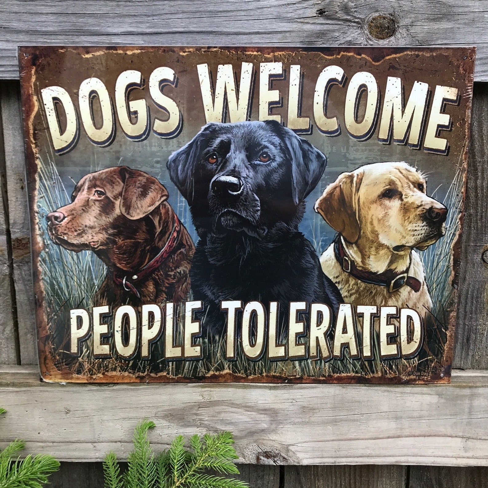 Funny Signs Dog Signs Dogs Welcome Signs Front Porch Signs Front Porch ...