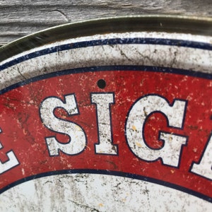 12" Licensed Mobilgas Sign Mobilgas Signs Gas Signs Garage Signs for ...