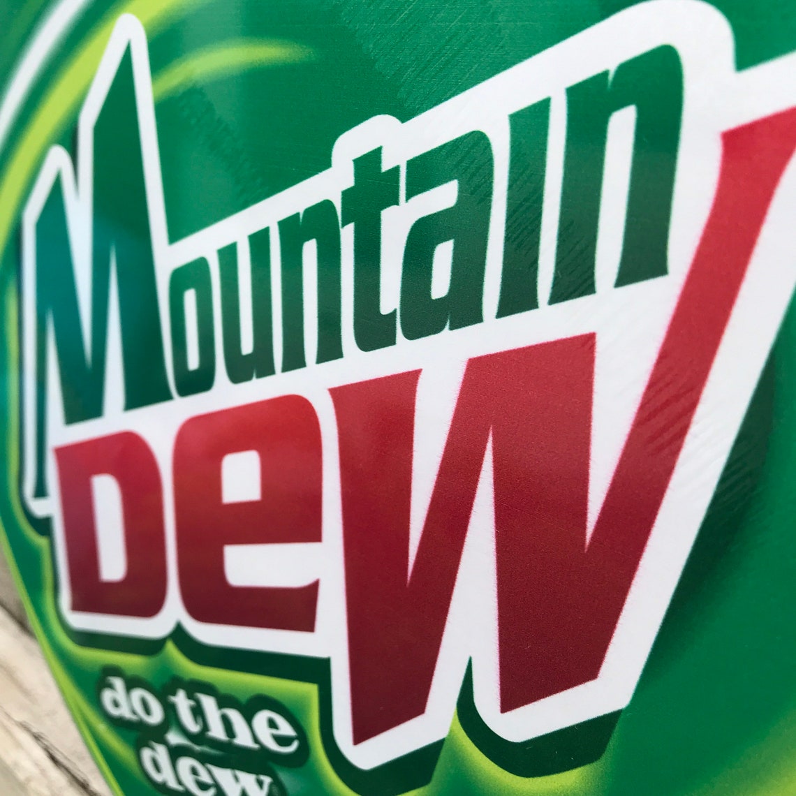 12" Licensed Mountain Dew Sign Mountain Dew Signs Mountain Dew Gifts ...