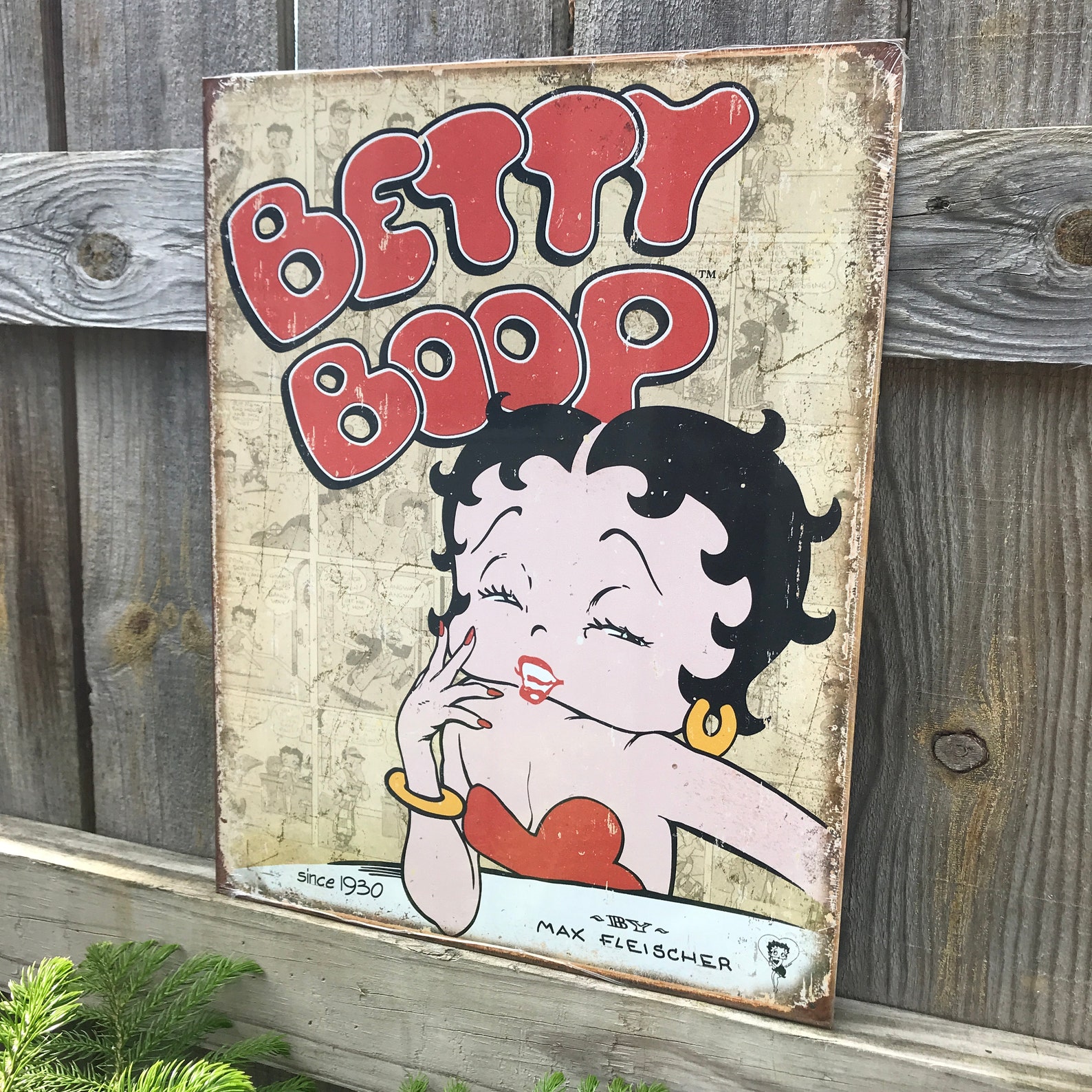 Betty Boop Signs Betty Boop Gifts Retro Wall Decor Gifts for Grandma ...