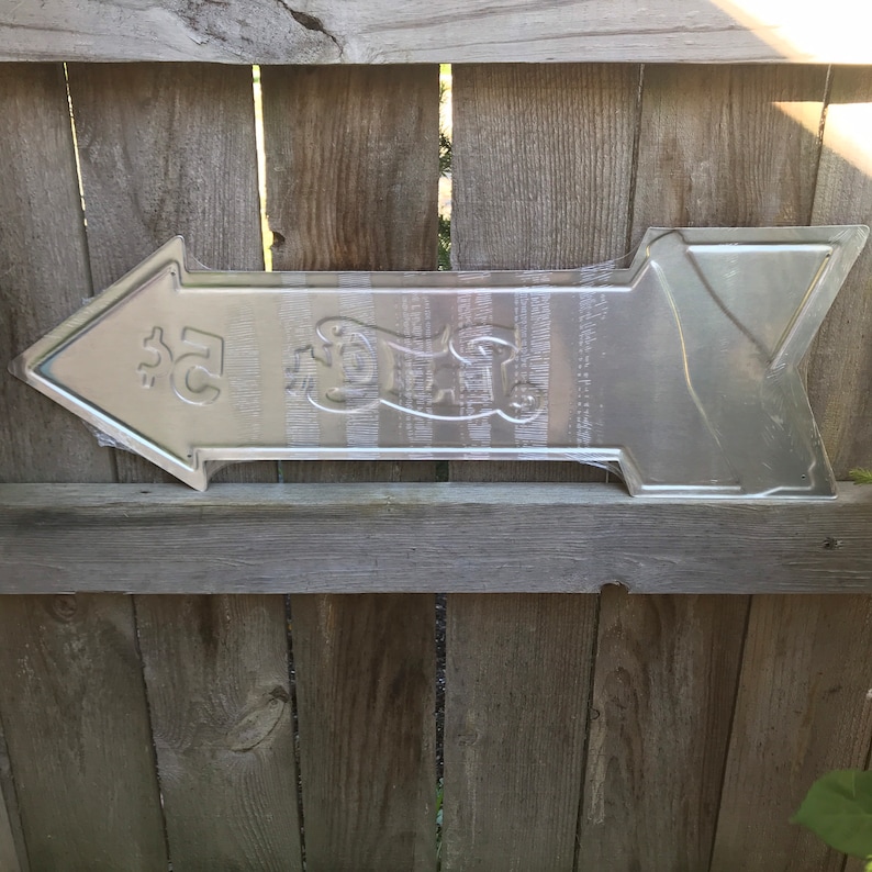 Licensed Pepsi Sign Licensed Pepsi Arrow Sign Bar Sign Bar Signs Soda ...