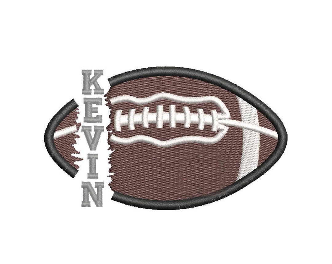 Split Football Tatami Fill Embroidery Design, 5 Sizes (digital Download ...