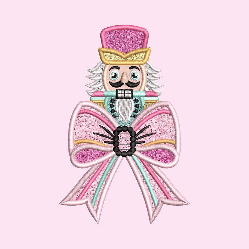 Nutcracker Bow Applique - Etsy