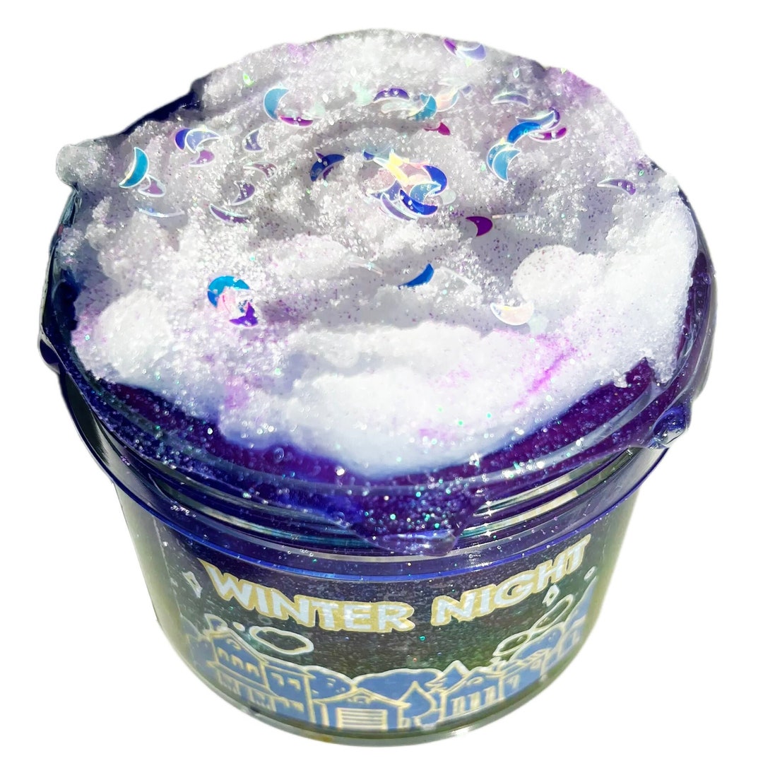 Winter Night by Wuwaslimes, Float Slime. - Etsy
