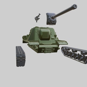 ISU-122 Heavy SPG | Soviet WW2 Armor - Etsy