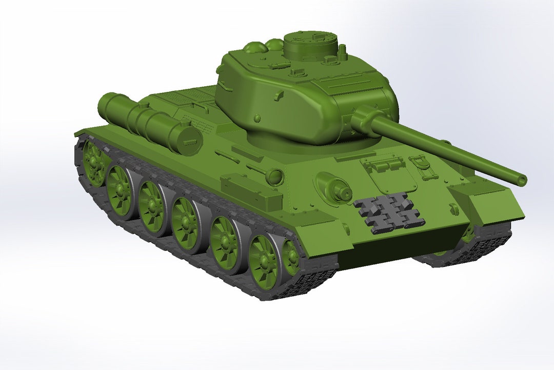T34-85 + OT34-85 Flamethrower | Soviet WW2 Armor - Etsy