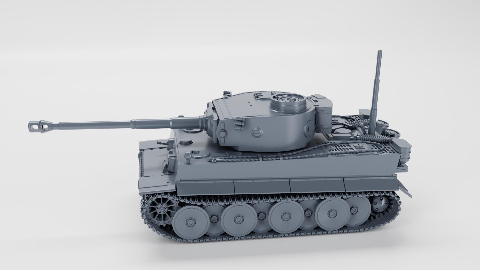 Tiger I Ausf.h (sd.kfz.181) | Tiger Tank Family - Etsy