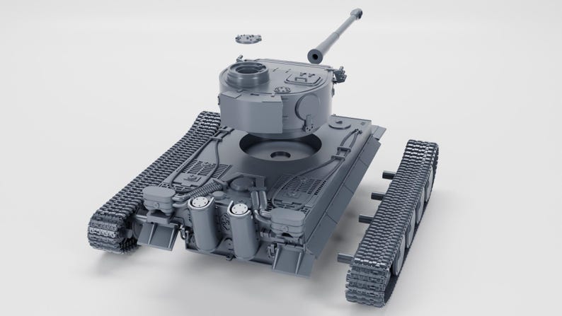 Tiger I Ausf.h (sd.kfz.181) | Tiger Tank Family - Etsy
