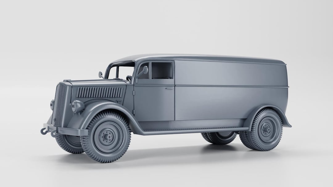 Opel Blitz 1.5t Kastenwagen | WW2 Trucks - Etsy