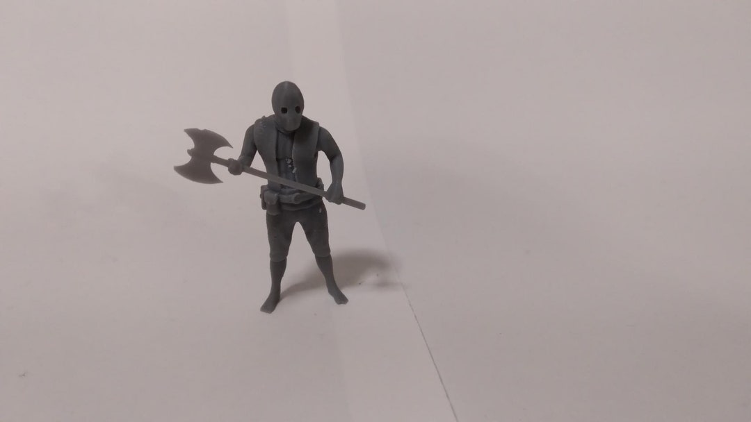 Bandit With Two Handed Axe Miniature - Etsy
