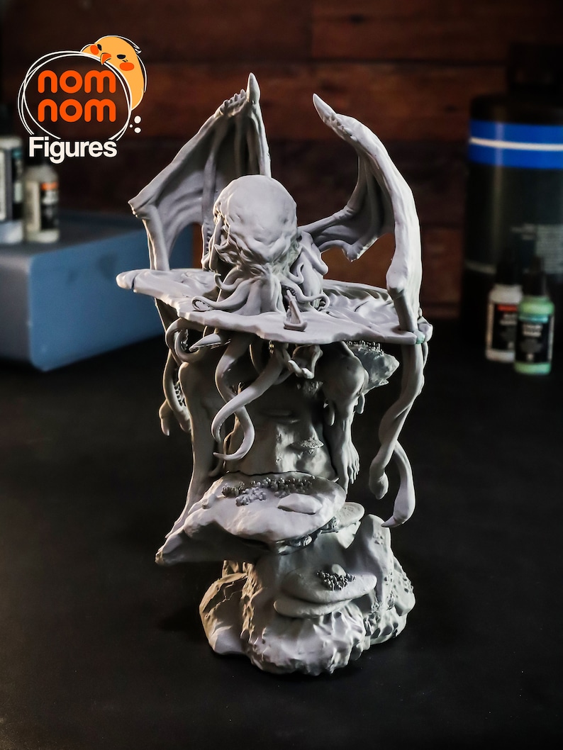 Cthulhu Rising From the Depths | Model Kit - Etsy