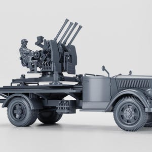 Opel Blitz With 20mm Flakvierling 38 AA Gun | WW2 Trucks - Etsy