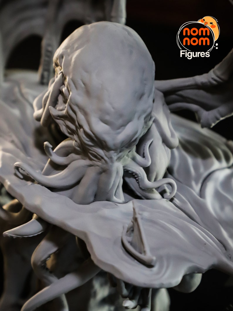Cthulhu Rising From the Depths | Model Kit - Etsy