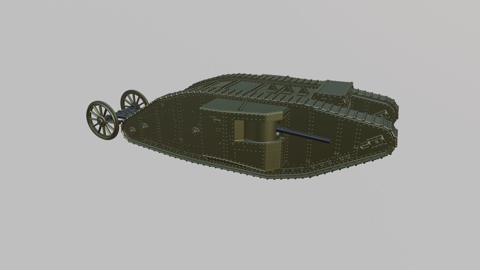 British Mk1 Tank | WW1 Armor - Etsy