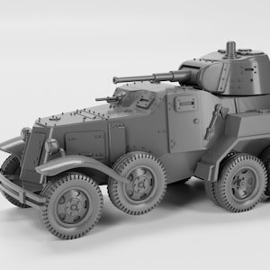 BA-10 Armored Car | Soviet WW2 Armor - Etsy