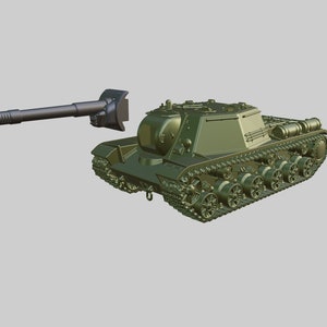 SU-152 Heavy SPG | Soviet WW2 Armor - Etsy