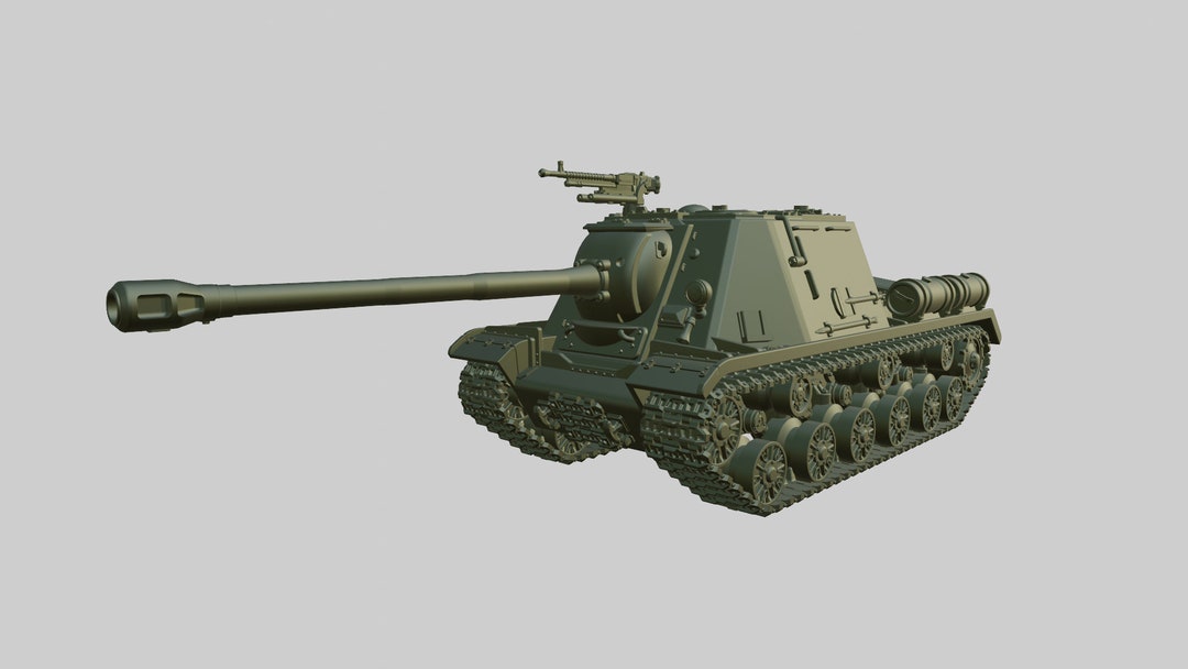 Isu-122s Heavy SPG | Soviet WW2 Armor - Etsy