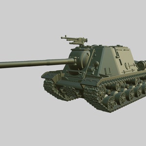 Isu-122s Heavy SPG | Soviet WW2 Armor - Etsy