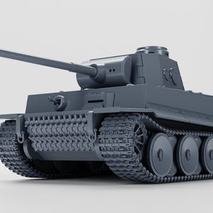 Tiger I - VK45.01(H2) With 7.5cm Kwk L70 | Tiger Tank Family - Etsy