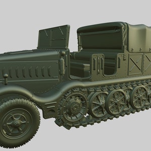 Sd.kfz.9 Zugkraftwagen 18t (FAMO) | WW2 Armor - Etsy