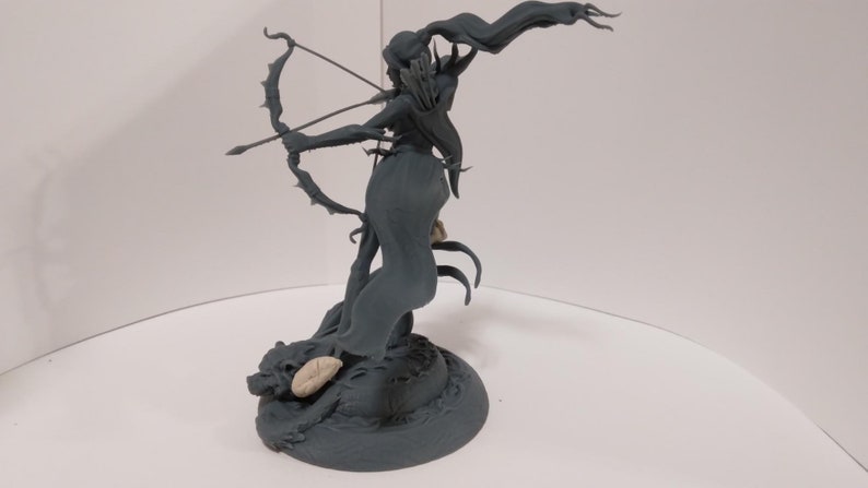 Wood Elf Archer Miniature - Etsy