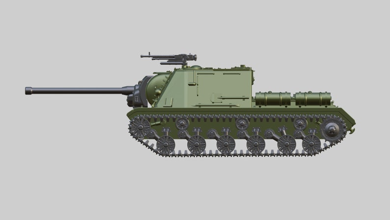 ISU-122 Heavy SPG | Soviet WW2 Armor - Etsy