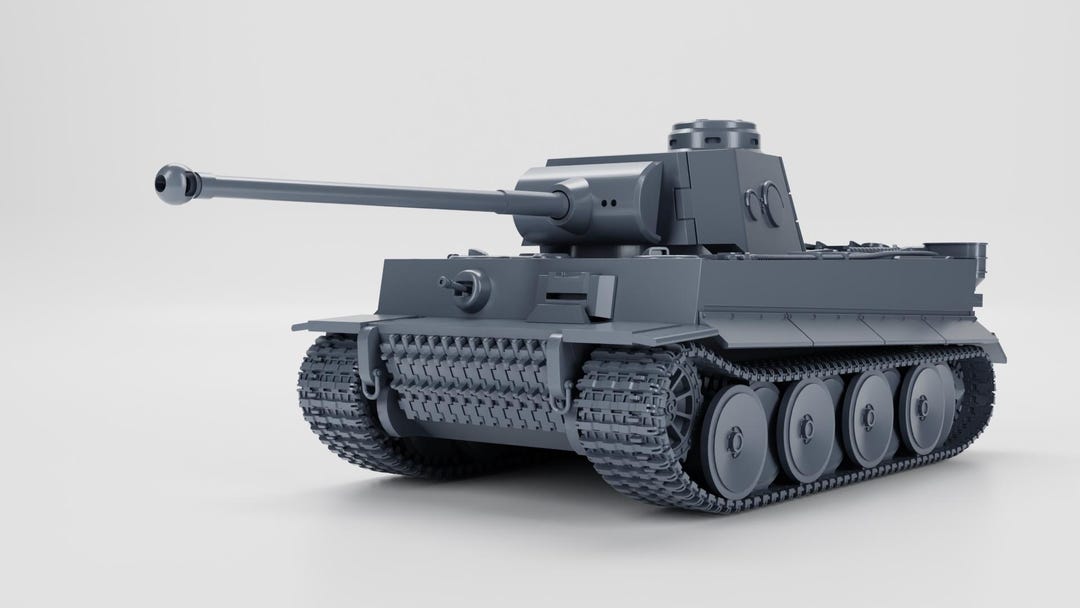 Tiger I - VK45.01(H2) With 7.5cm Kwk L70 | Tiger Tank Family - Etsy