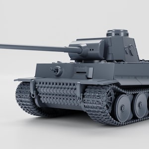 Tiger I - VK45.01(H2) With 7.5cm Kwk L70 | Tiger Tank Family - Etsy