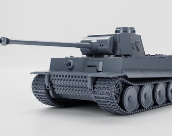 1998 New Ray WWII German King Tiger Tank Diecast 1:32 Battery Operated ...