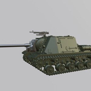 ISU-122 Heavy SPG | Soviet WW2 Armor - Etsy