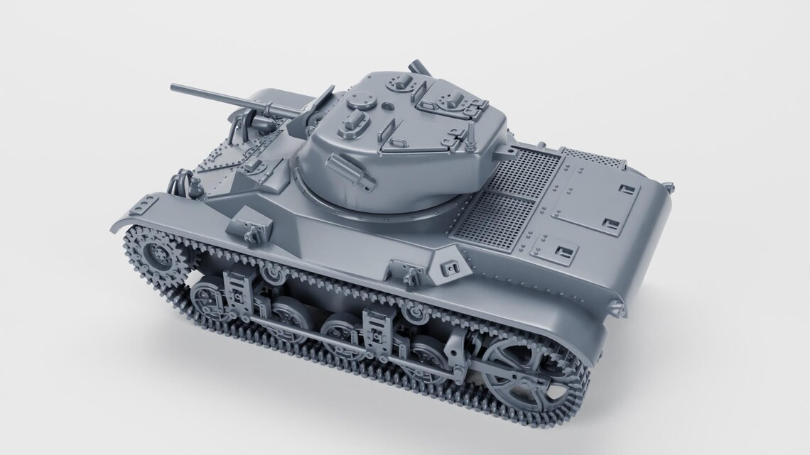 M22 Locust Light Tank | US Tanks of WW2 - Etsy