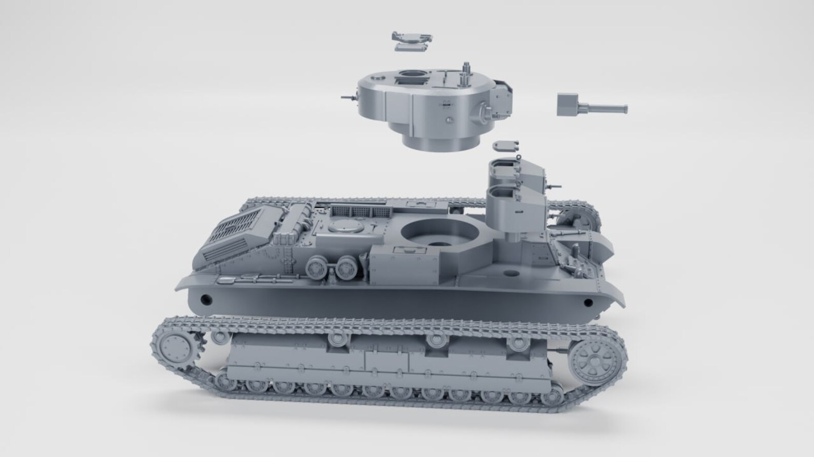 T-28M Finnish Medium Tank | Soviet WW2 Armor - Etsy