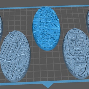 Aztec Bases | Miniature Base Sets - Etsy