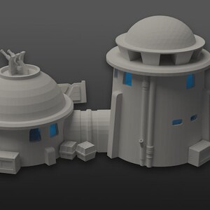 Dune One: Tatooine Towers | Building Miniature | 10-48mm Terrain - Etsy