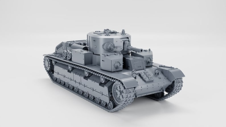 T-28M Finnish Medium Tank | Soviet WW2 Armor - Etsy