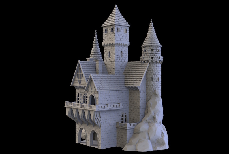 Fantasy Castle 2 | RPG Terrain | 6-32mm Scale - Etsy