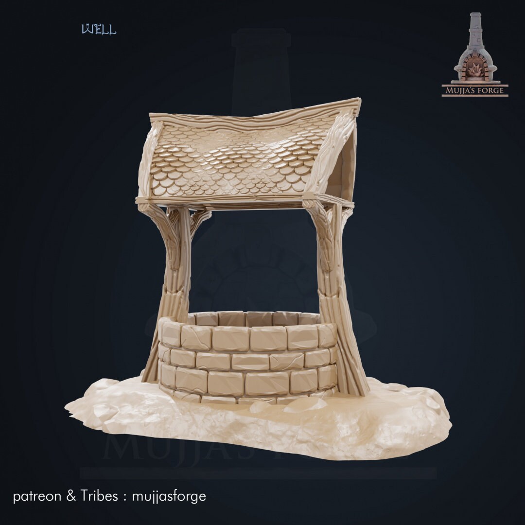 Well | RPG Terrain | 6-75mm Terrain - Etsy