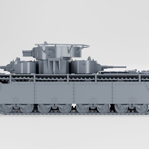 T-35A Heavy Tank | Soviet WW2 Armor - Etsy
