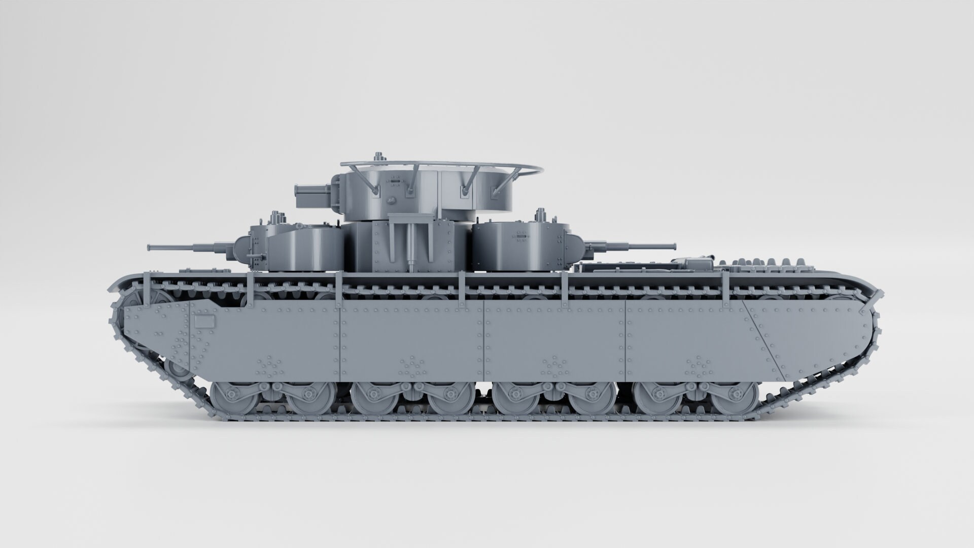 T-35A Heavy Tank | Soviet WW2 Armor - Etsy