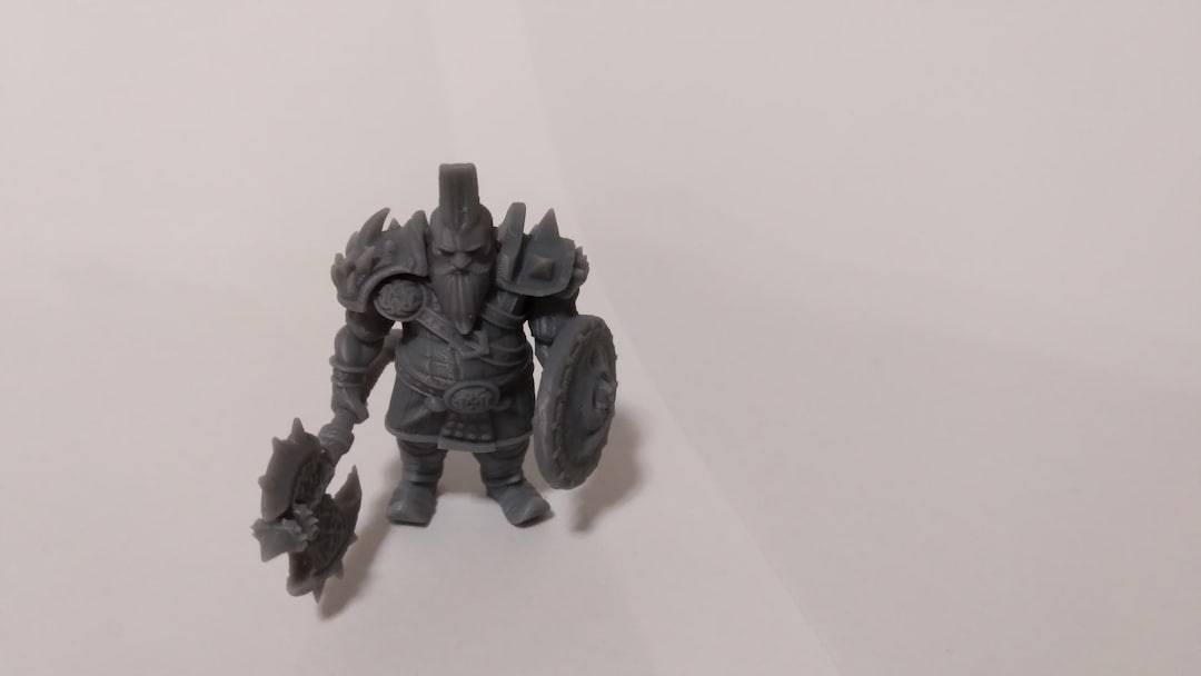 Dwarven Champion Miniature - Etsy