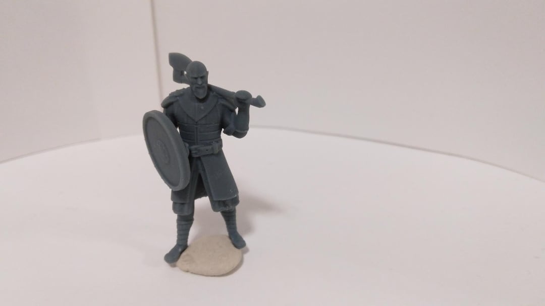 Bandit With Axe and Shield Miniature - Etsy