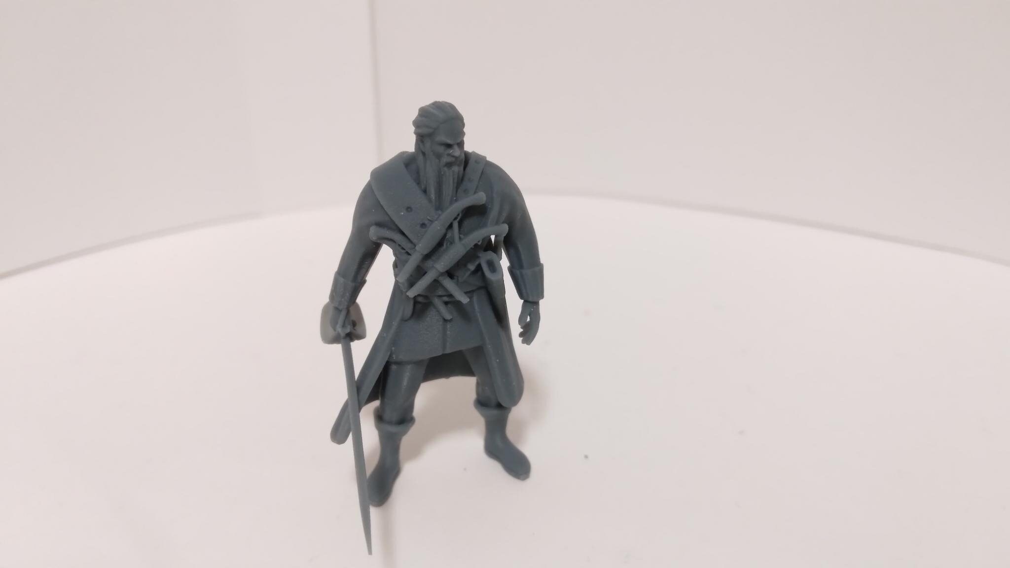 Captain Blackbeard Miniature - Etsy