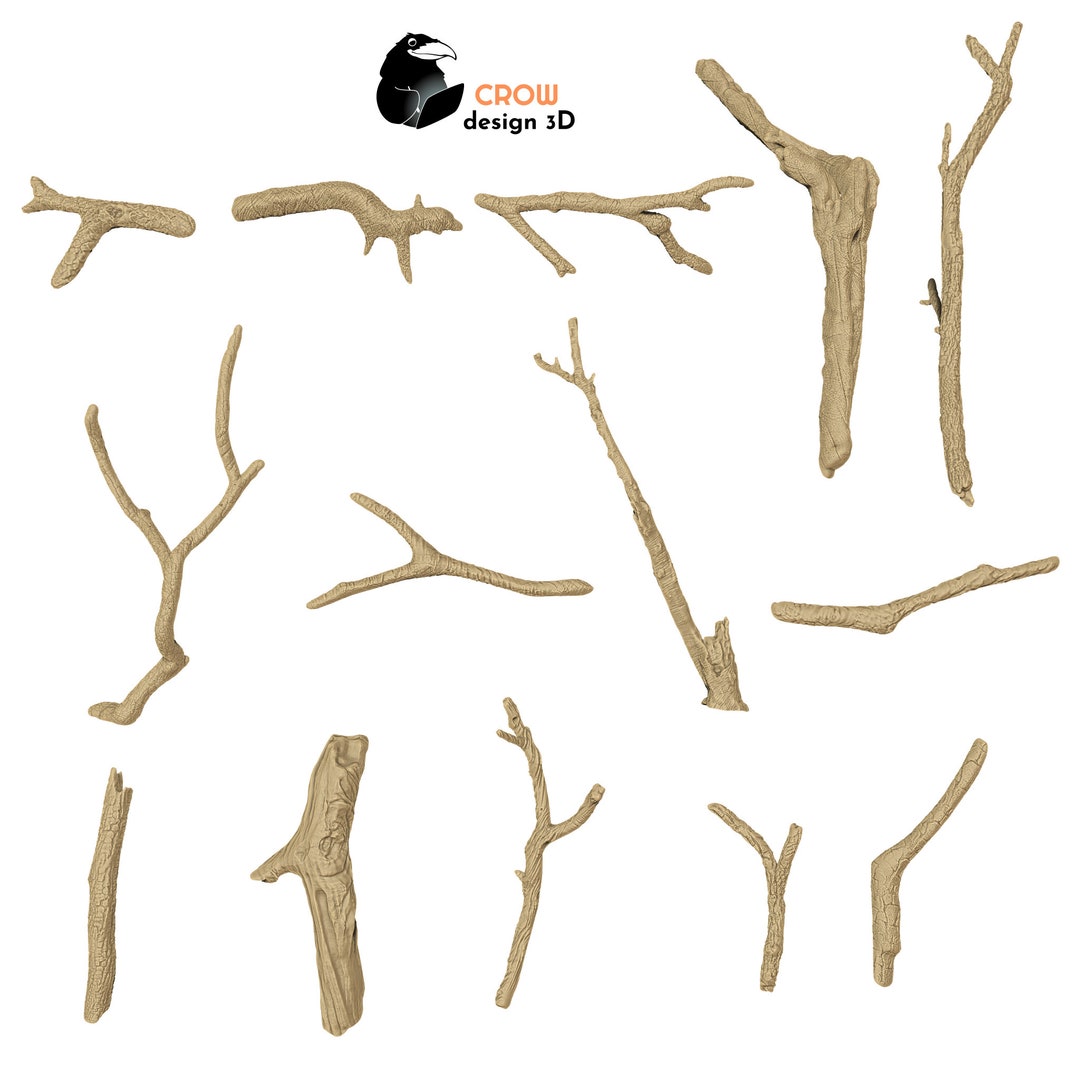 Branches for RPG Terrain Scatter (set of 14) - Etsy