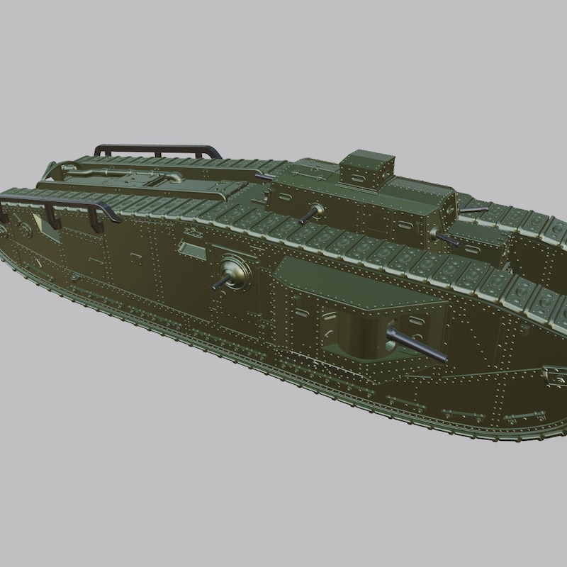 Ww1 Tank 32mm - Etsy