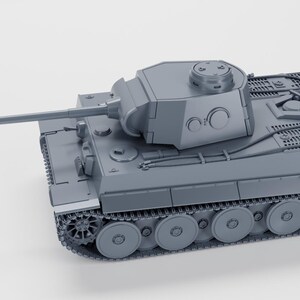 Tiger I - VK45.01(H2) With 7.5cm Kwk L70 | Tiger Tank Family - Etsy