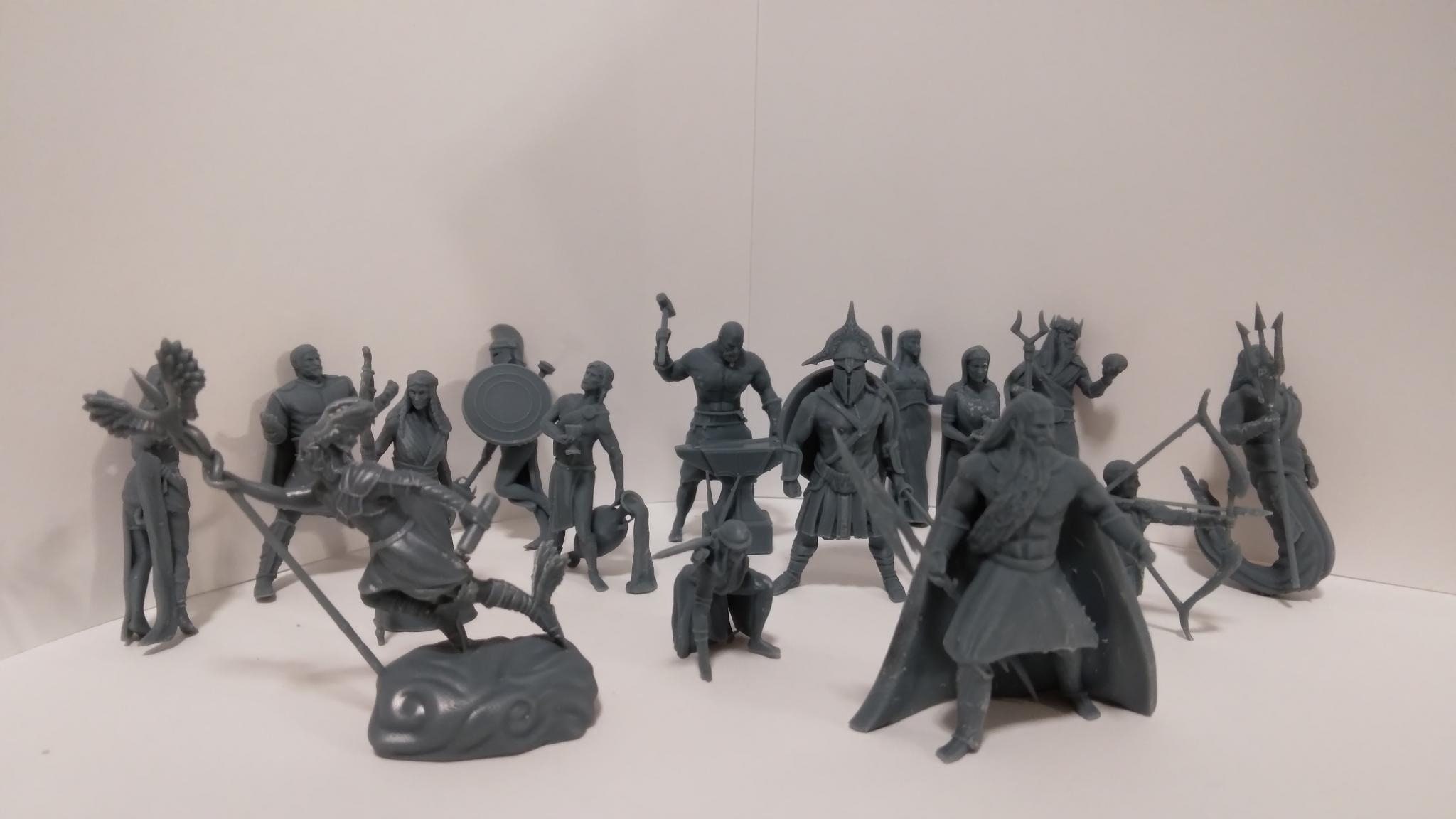 Greek Gods Miniature Set - Etsy