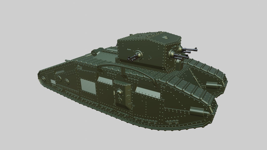 Medium Mark B “whippet” Tank (british Empire) | WW1 Armor - Etsy