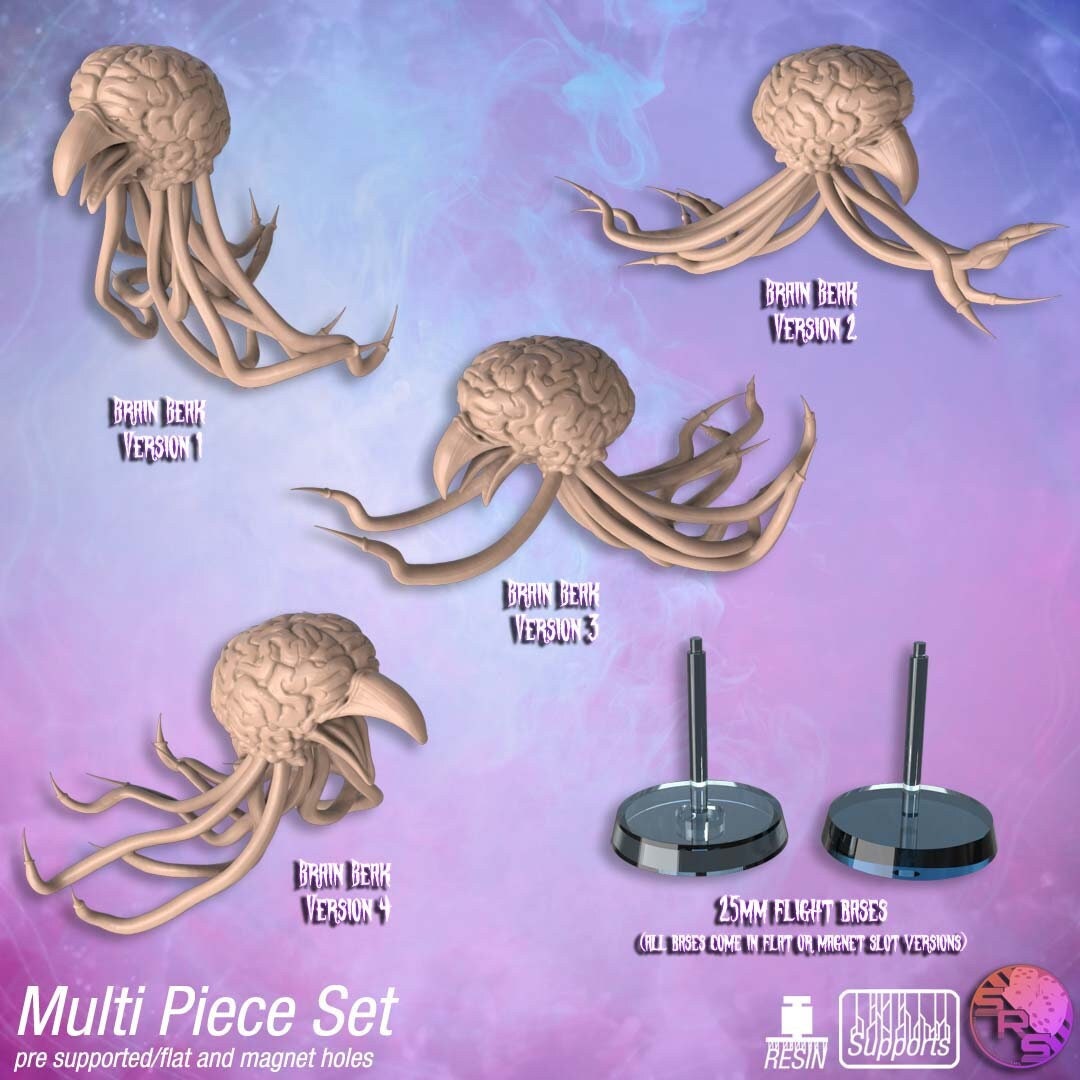 Brain Beak | Astral Horrors | 15-54mm Miniatures - Etsy