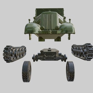 Sd.kfz.9 Zugkraftwagen 18t (FAMO) | WW2 Armor - Etsy