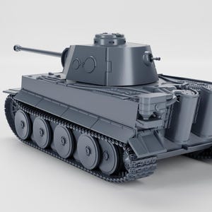 Tiger I - VK45.01(H2) With 7.5cm Kwk L70 | Tiger Tank Family - Etsy